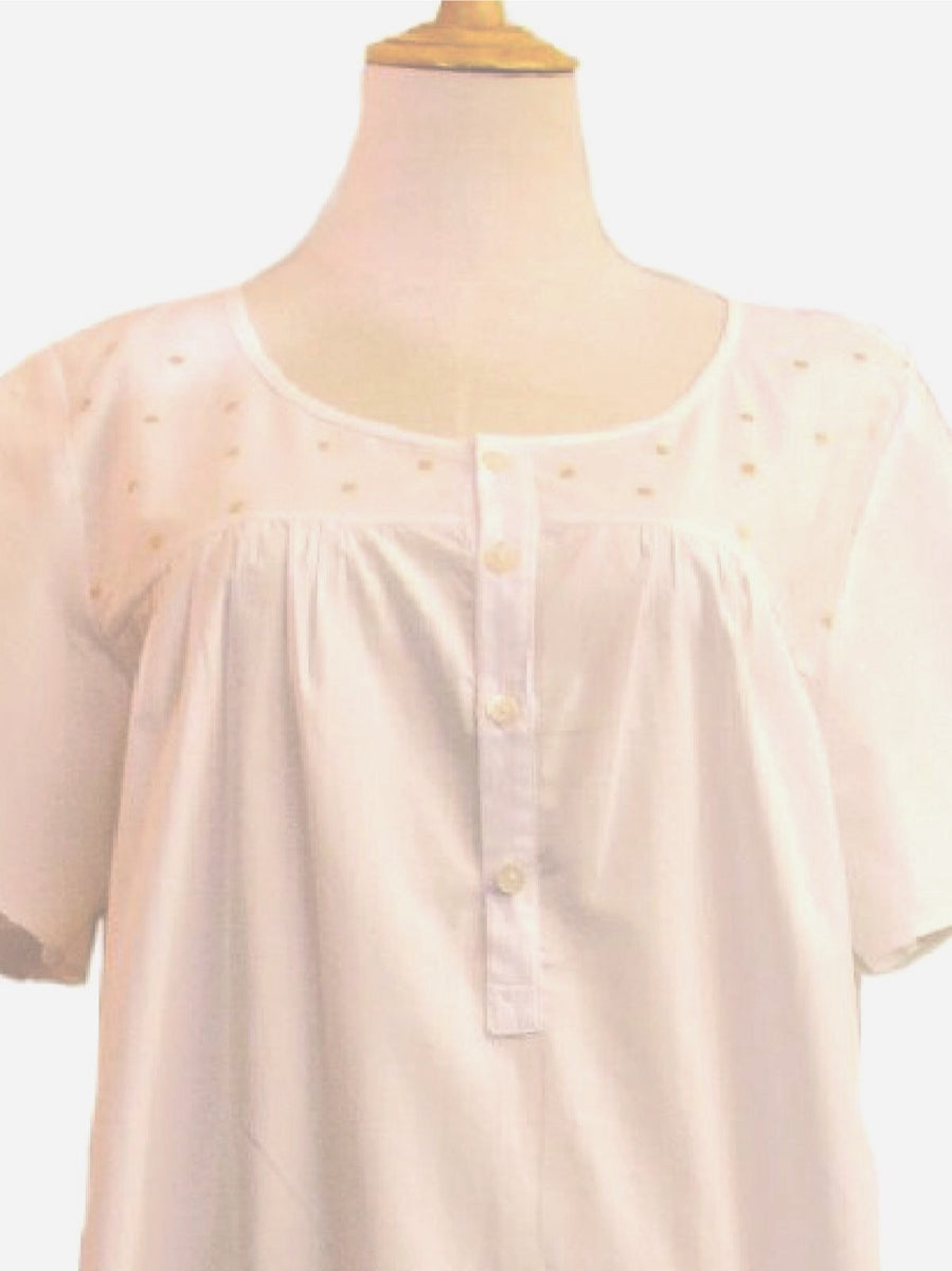 Short Sleeve – Gold Dots – Lullaby New Zealand